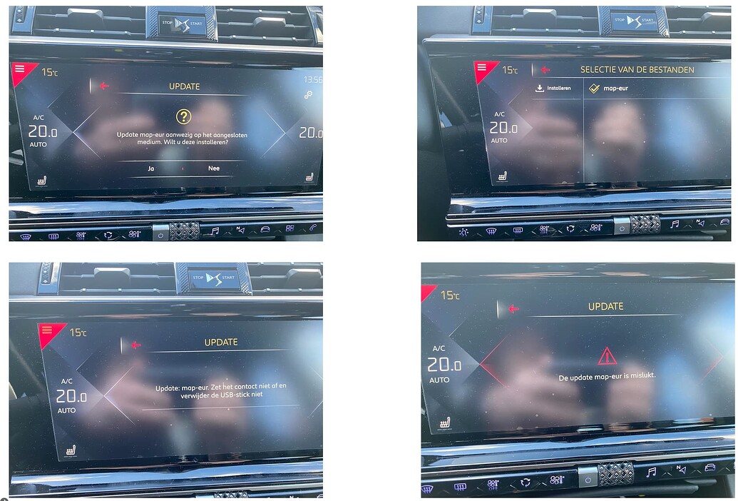Installing Map Update on DS7 - Europe 17.0.0-r0 - DS 7 & DS 7 CROSSBACK ...